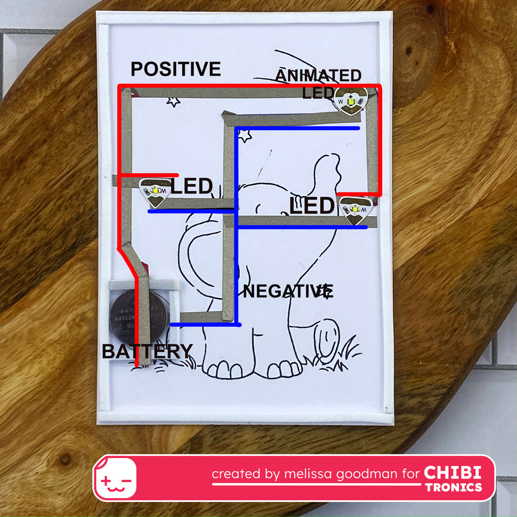 Animating White Fade LED Stickers – Chibitronics Inc.