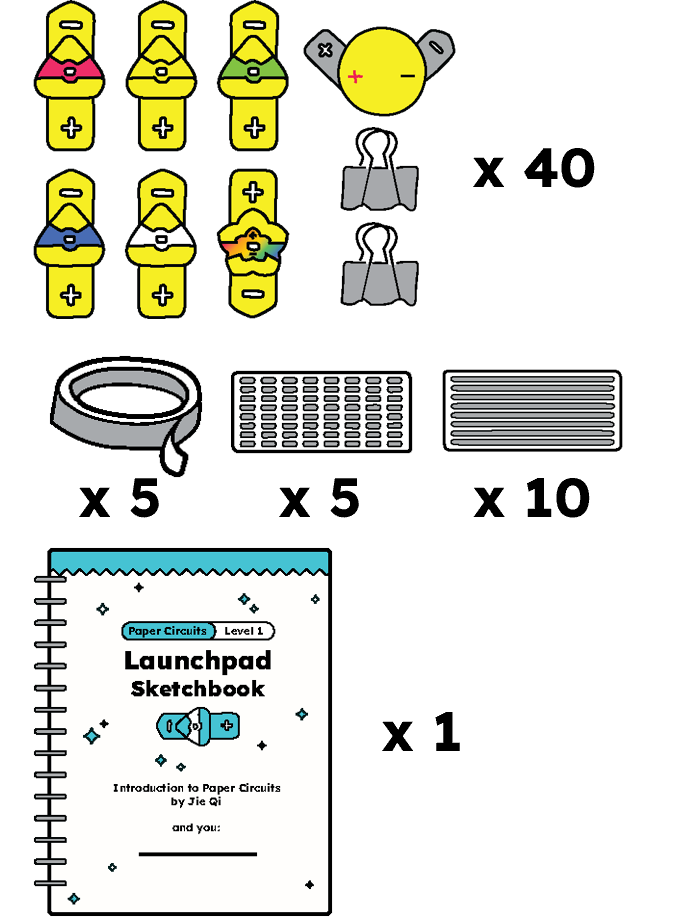 Preorder - Launchpad LED Class Set (Powered) 40 Students - LEVEL 1 ...