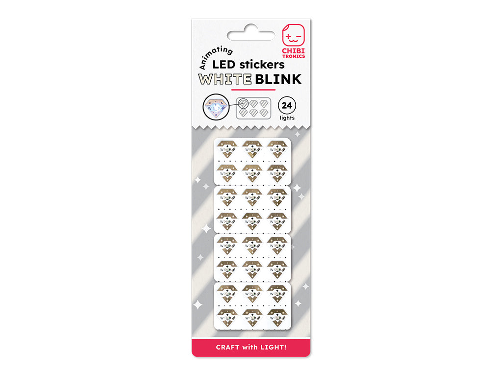 Animating White Blink LED Stickers – Chibitronics Inc.