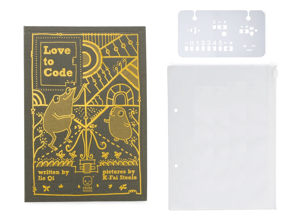 Battery-powered Binder and LTC Stencil for Love to Code Book ...
