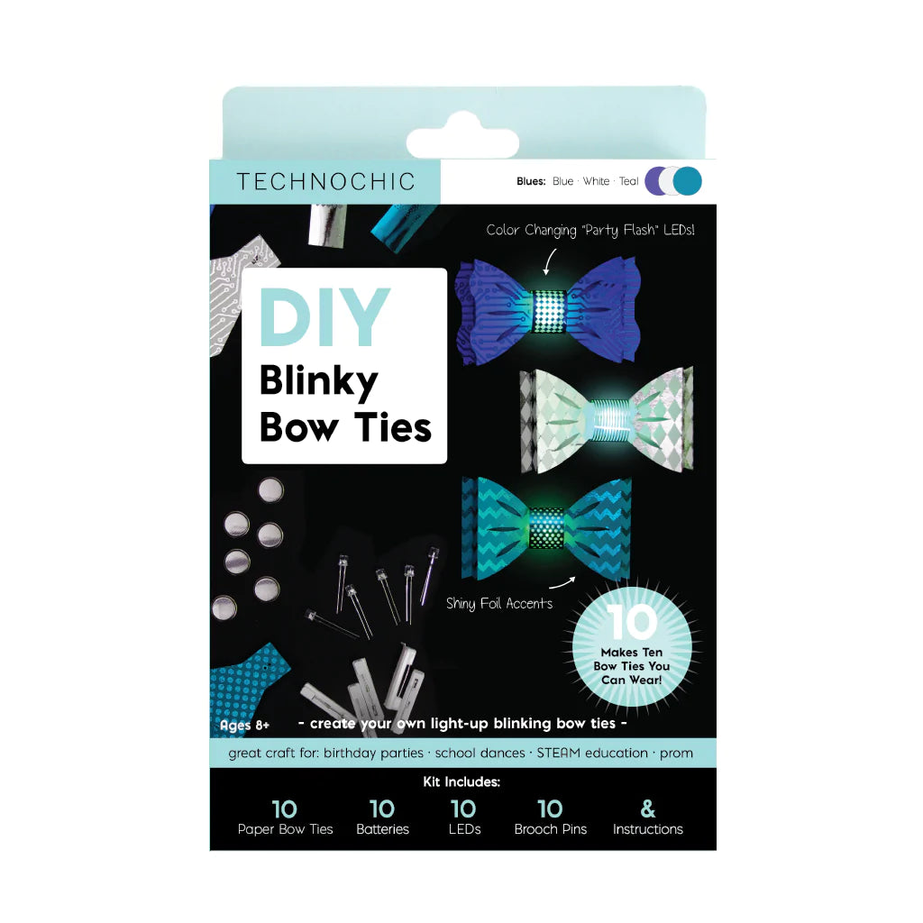 TechnoChic DIY Blinky Bow Ties Kit – Chibitronics Inc.