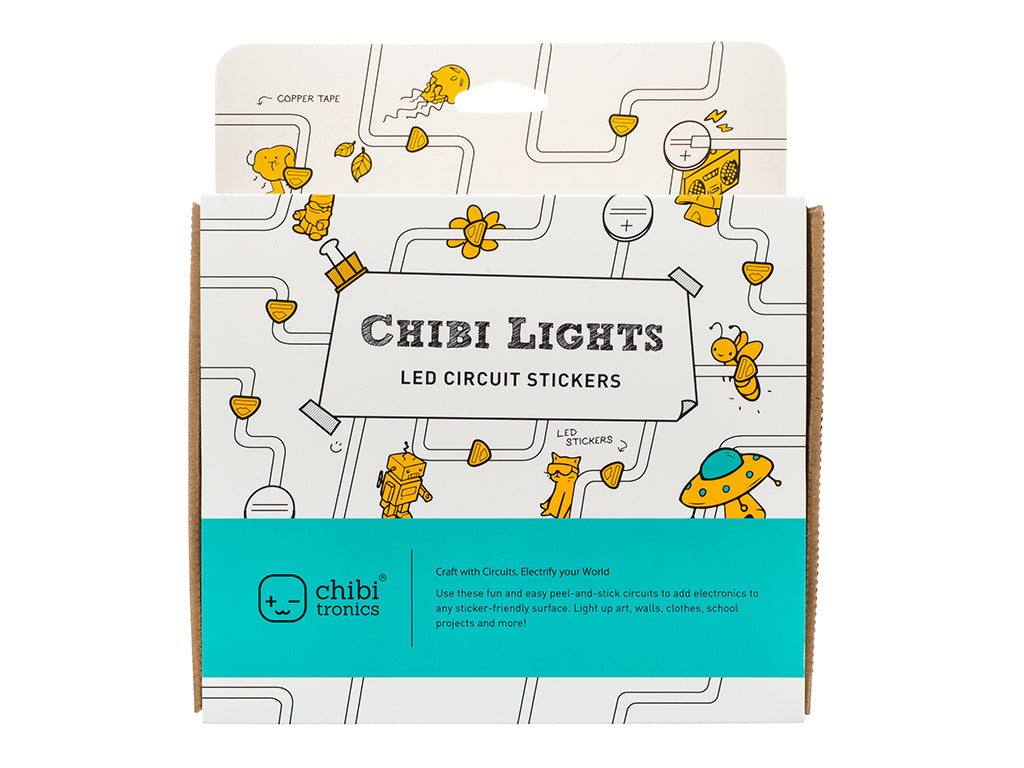 Chibitronics Chibi Lights LED Circuit Stickers STEM Starter Kit ...